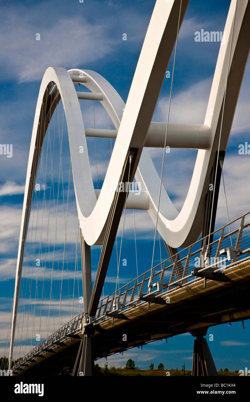 Infinity bridge stockton on tees england hi-res stock photography and ...