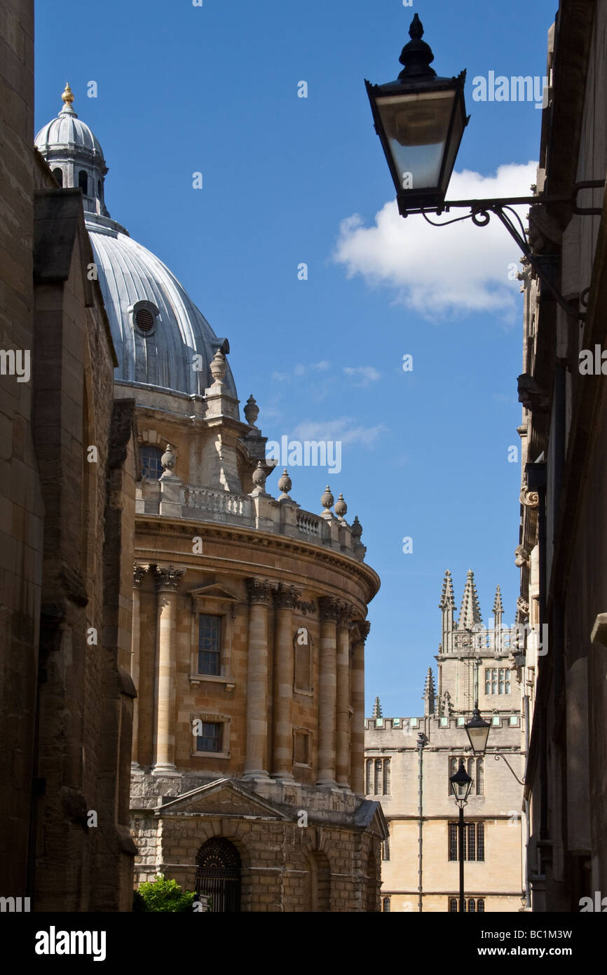 The Radcliffe Camera, Radcliffe square, approached from the High Street ...