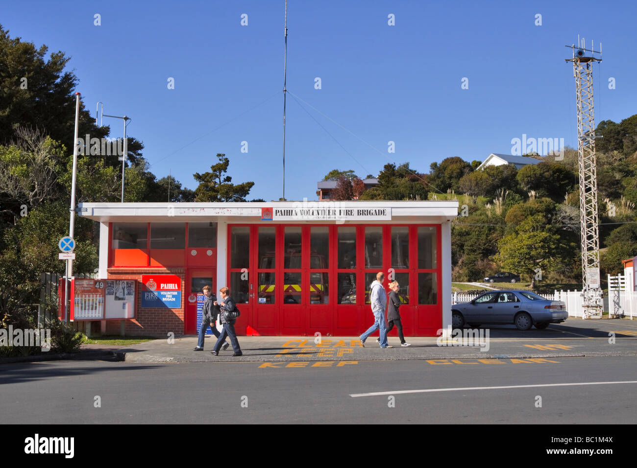 Volunteer fire brigade house hi-res stock photography and images - Alamy