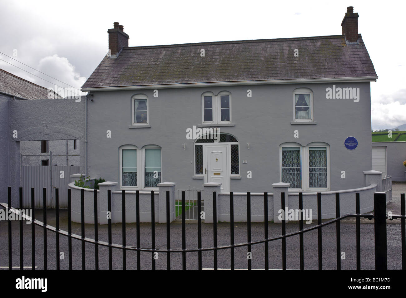 Harry Fergus statue and home in Dromara County Down Northern Ireland ...