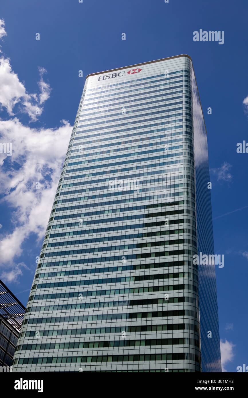 HSBC building in Canary Wharf Stock Photo - Alamy