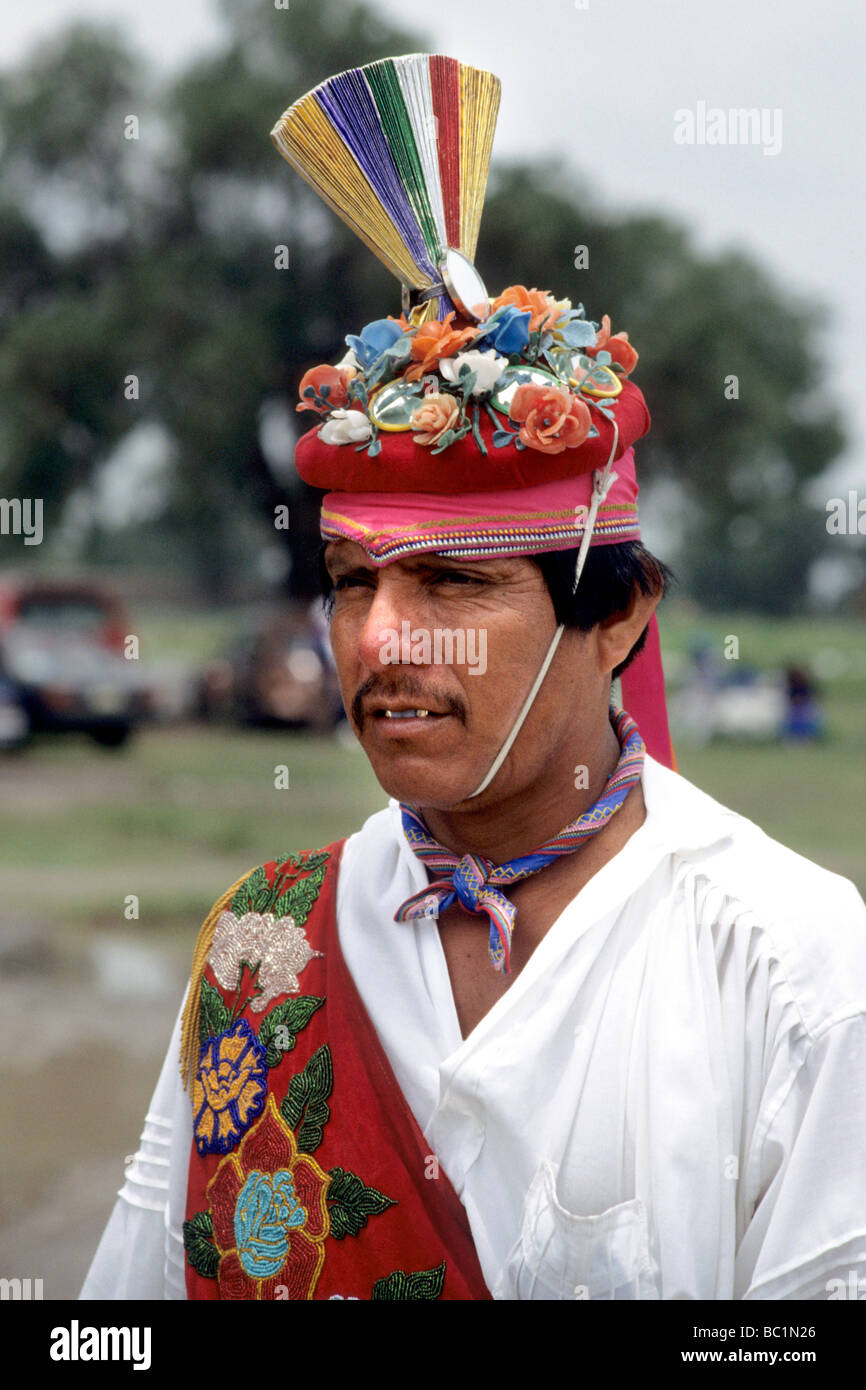 mexico Folklorist show to Teotihuacan Stock Photo - Alamy