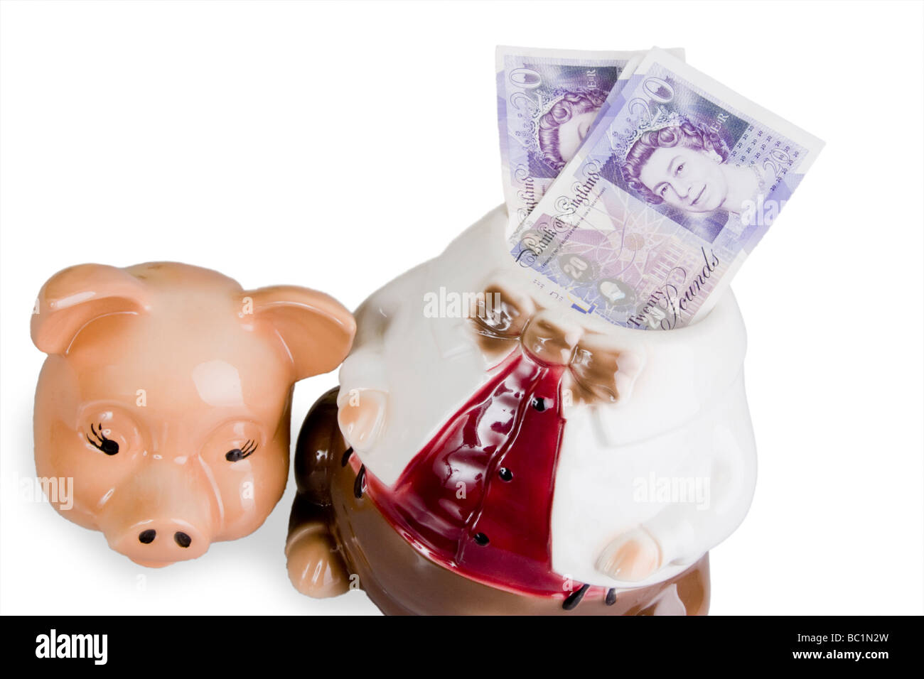 Pig money box Stock Photo - Alamy