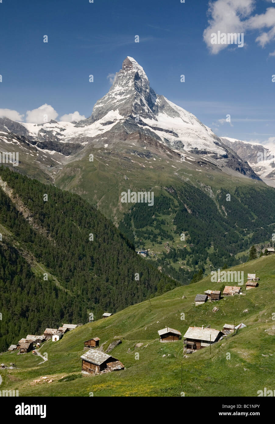 Matterhorn from Findeln, Zermatt, Switzerland Stock Photo - Alamy