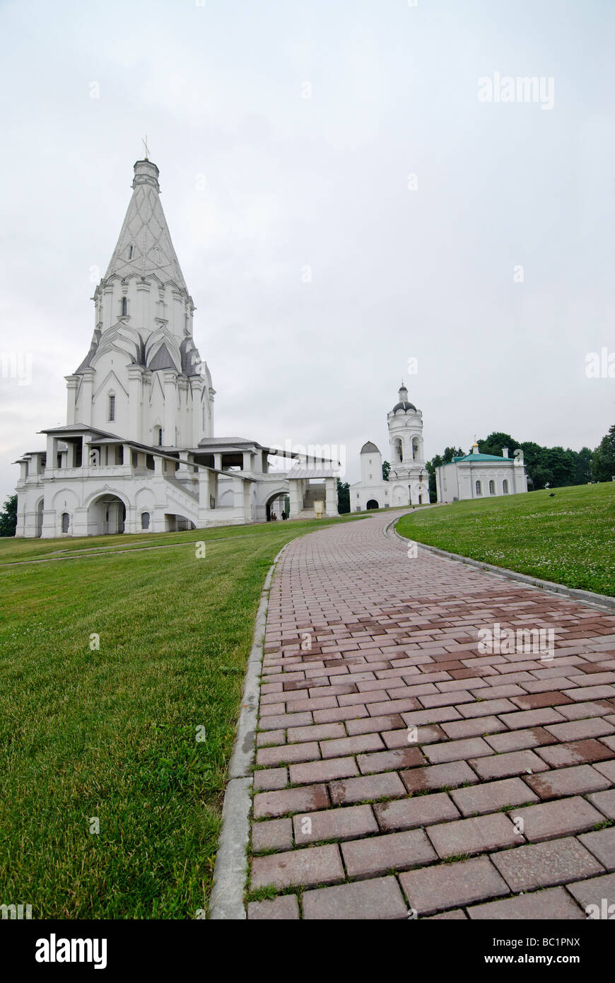 Russian orthodox churches in Kolomenskoye Moscow Russia Stock Photo - Alamy
