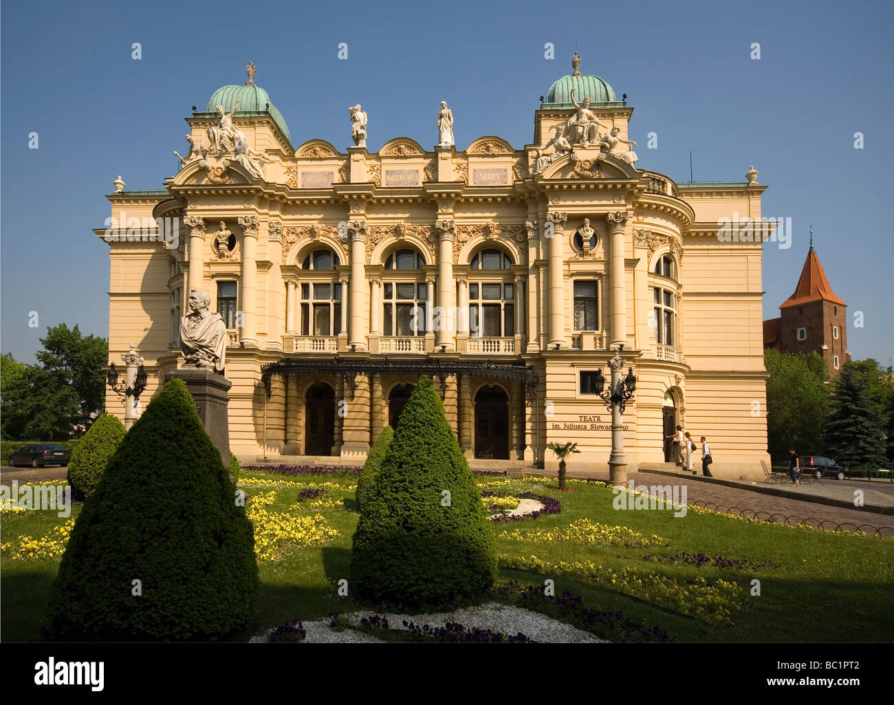 Poland Krakow Slowacki Theater Stock Photo - Alamy
