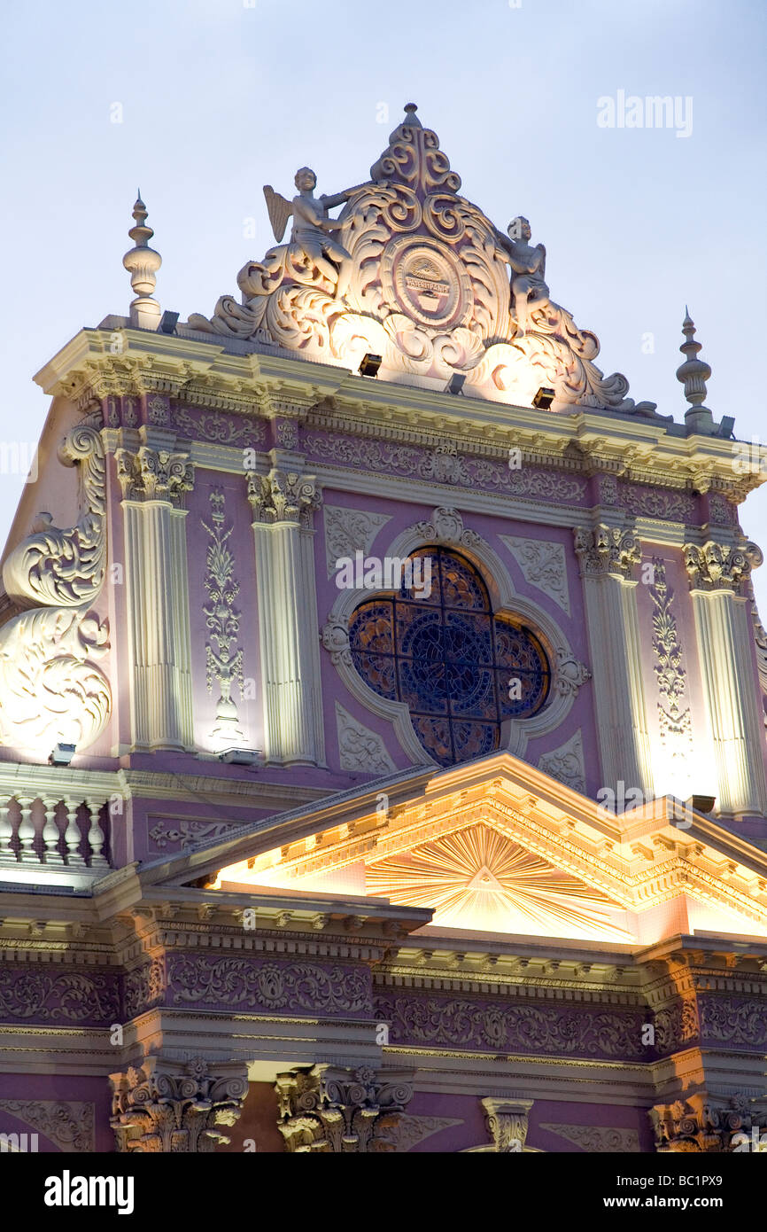 Salta Cathedral at night, Salta Argentina Stock Photo - Alamy