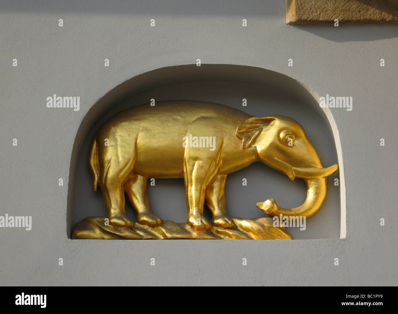 House sign elephant hi-res stock photography and images - Alamy