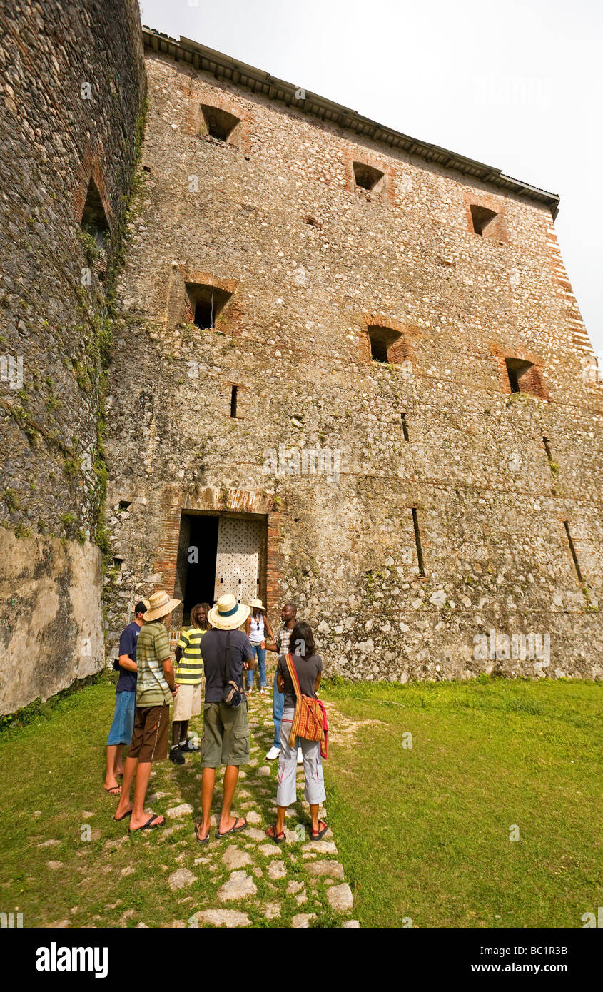 Haiti, Nord, Cap Haitien. The Citadelle La Ferriere, mountaintop ...
