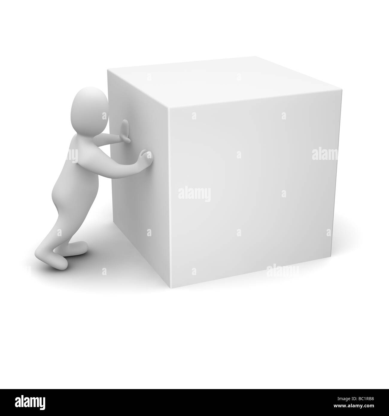 Pushing object Black and White Stock Photos & Images - Alamy