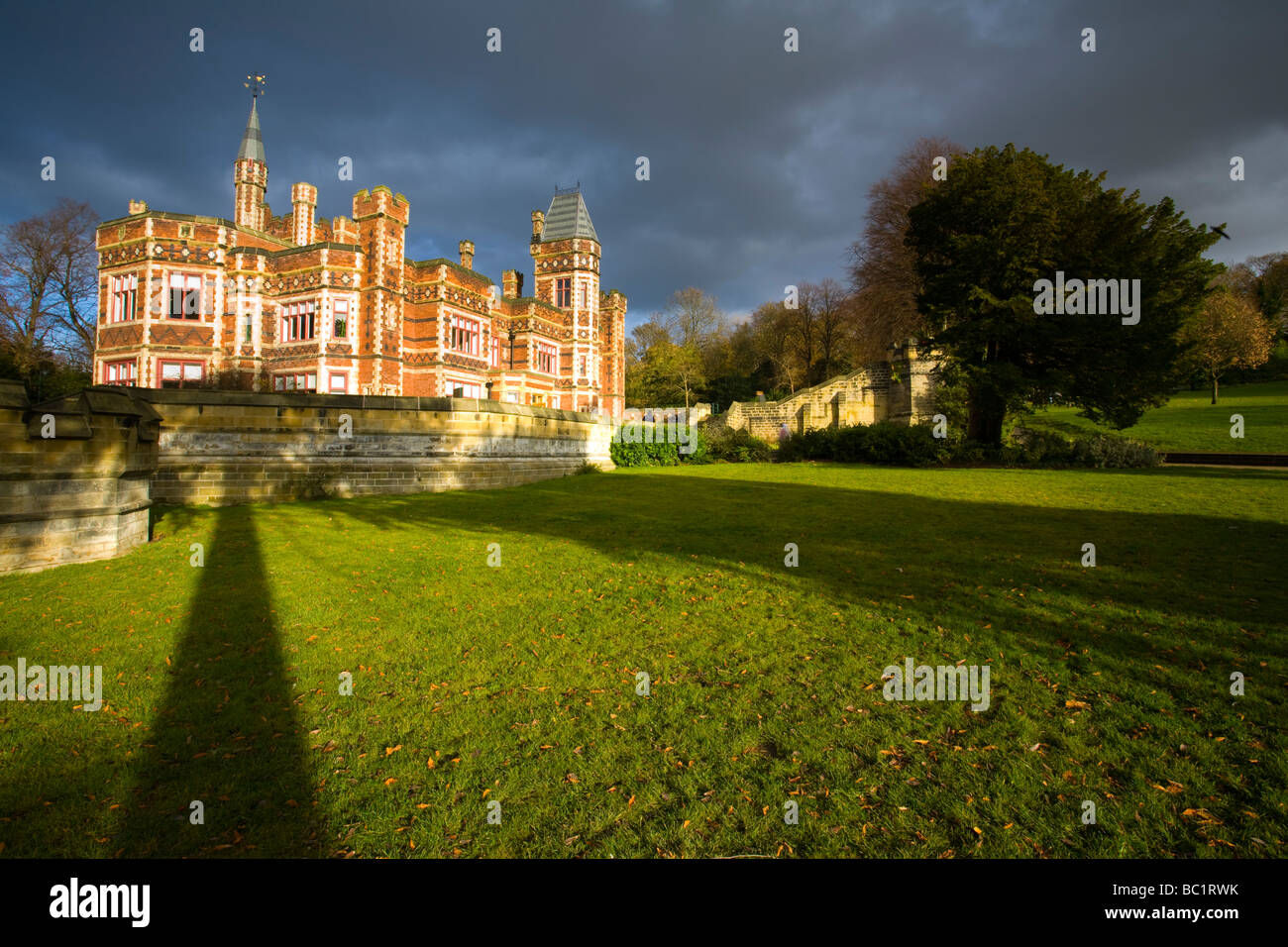 England Tyne Wear Saltwell Park Saltwell Towers situated in Saltwell ...