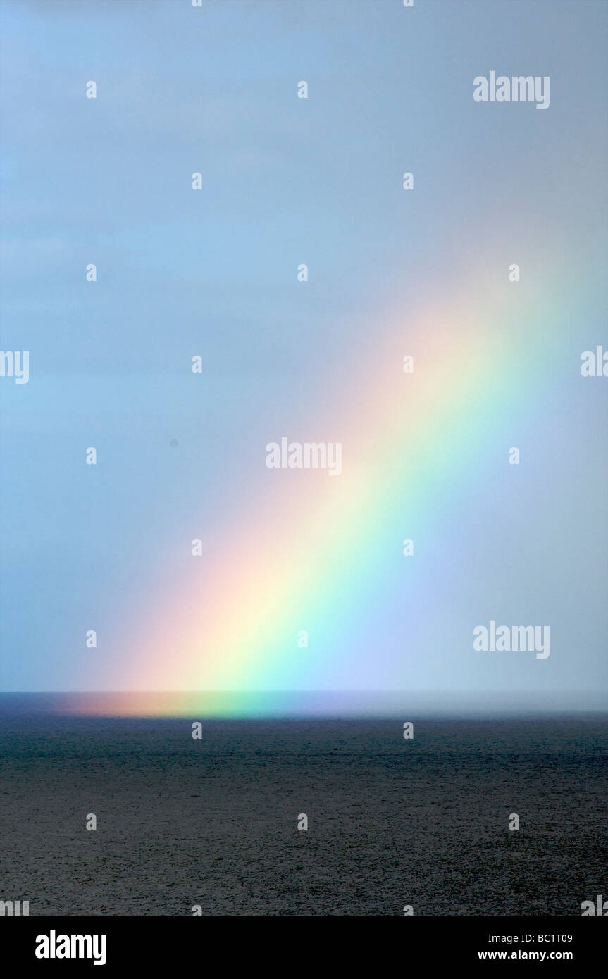 Rainbow over the sea hi-res stock photography and images - Alamy
