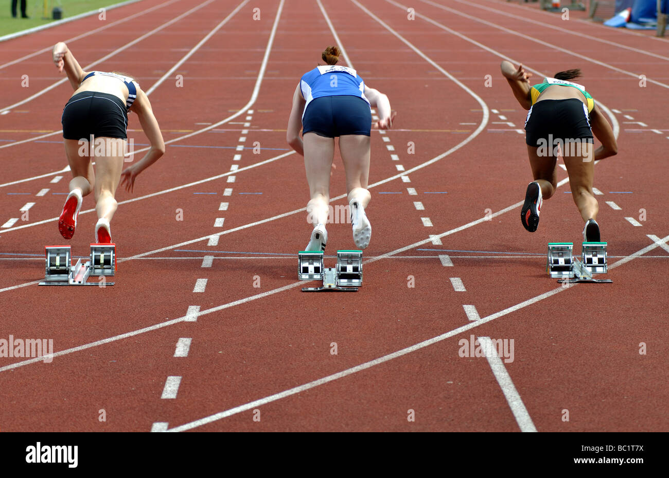 Female race runners hi-res stock photography and images - Alamy