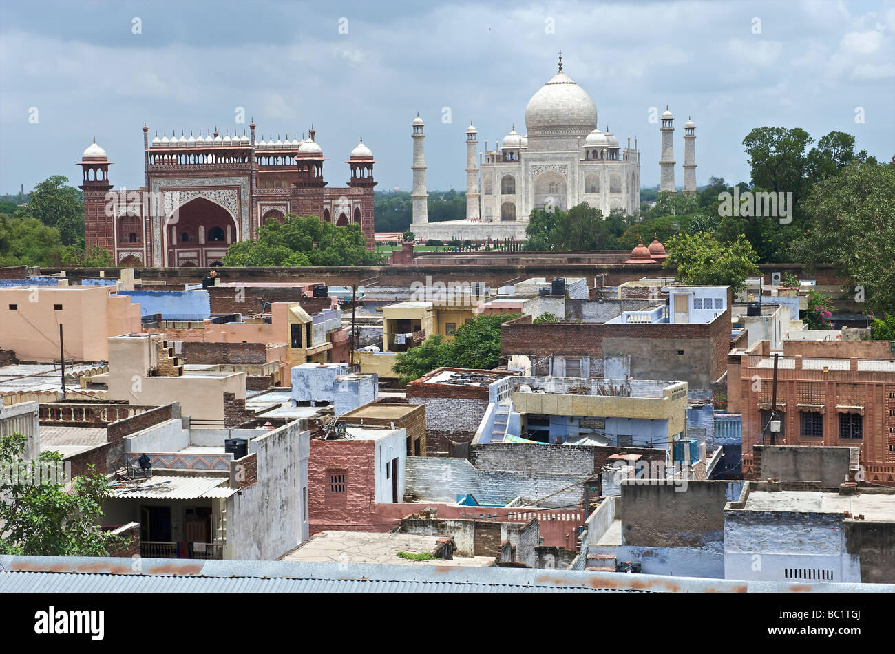Indian city of agra hi-res stock photography and images - Alamy