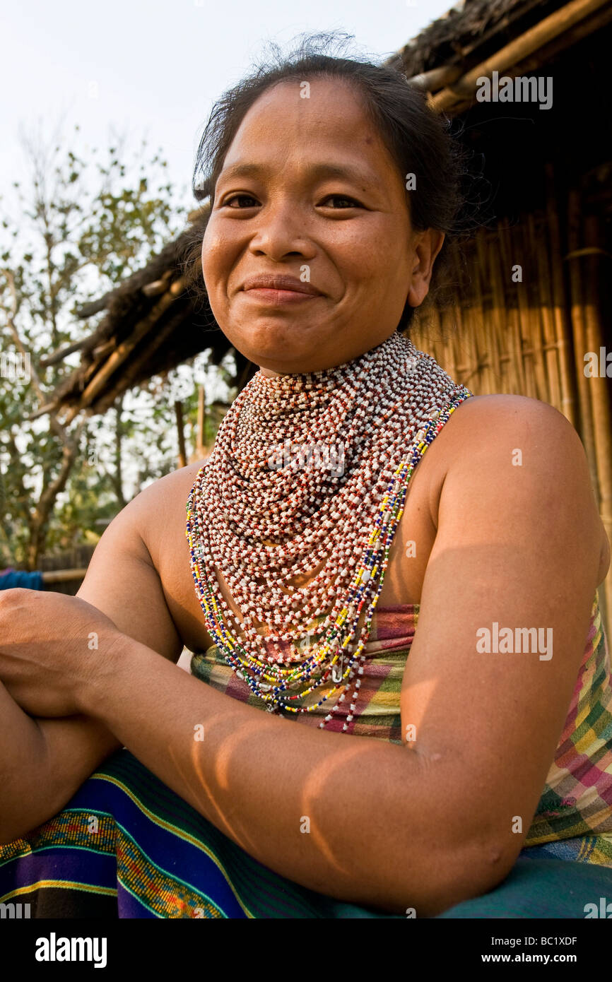 bangladesh surrounding of bandarban tripura tribe Stock Photo - Alamy