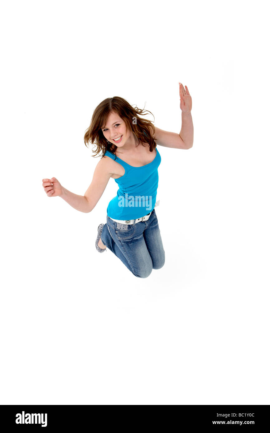 Child leaping cut out hi-res stock photography and images - Alamy