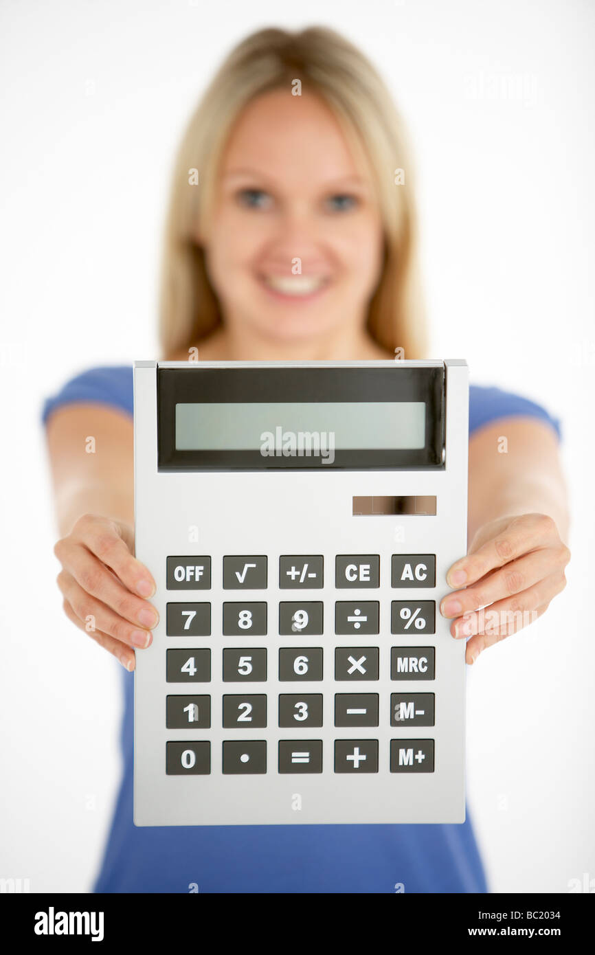 Oversized calculator hi-res stock photography and images - Alamy
