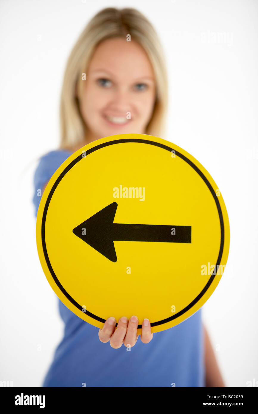 Person holding sign hi-res stock photography and images - Alamy