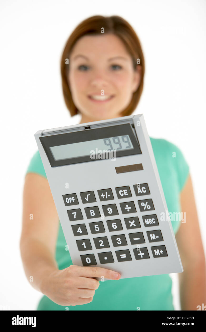 Oversized calculator hi-res stock photography and images - Alamy