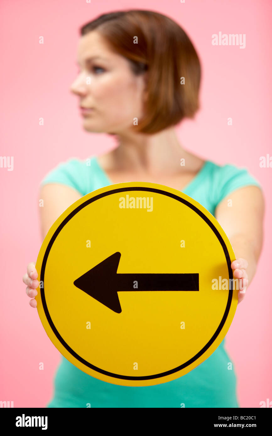 Person holding sign hi-res stock photography and images - Alamy