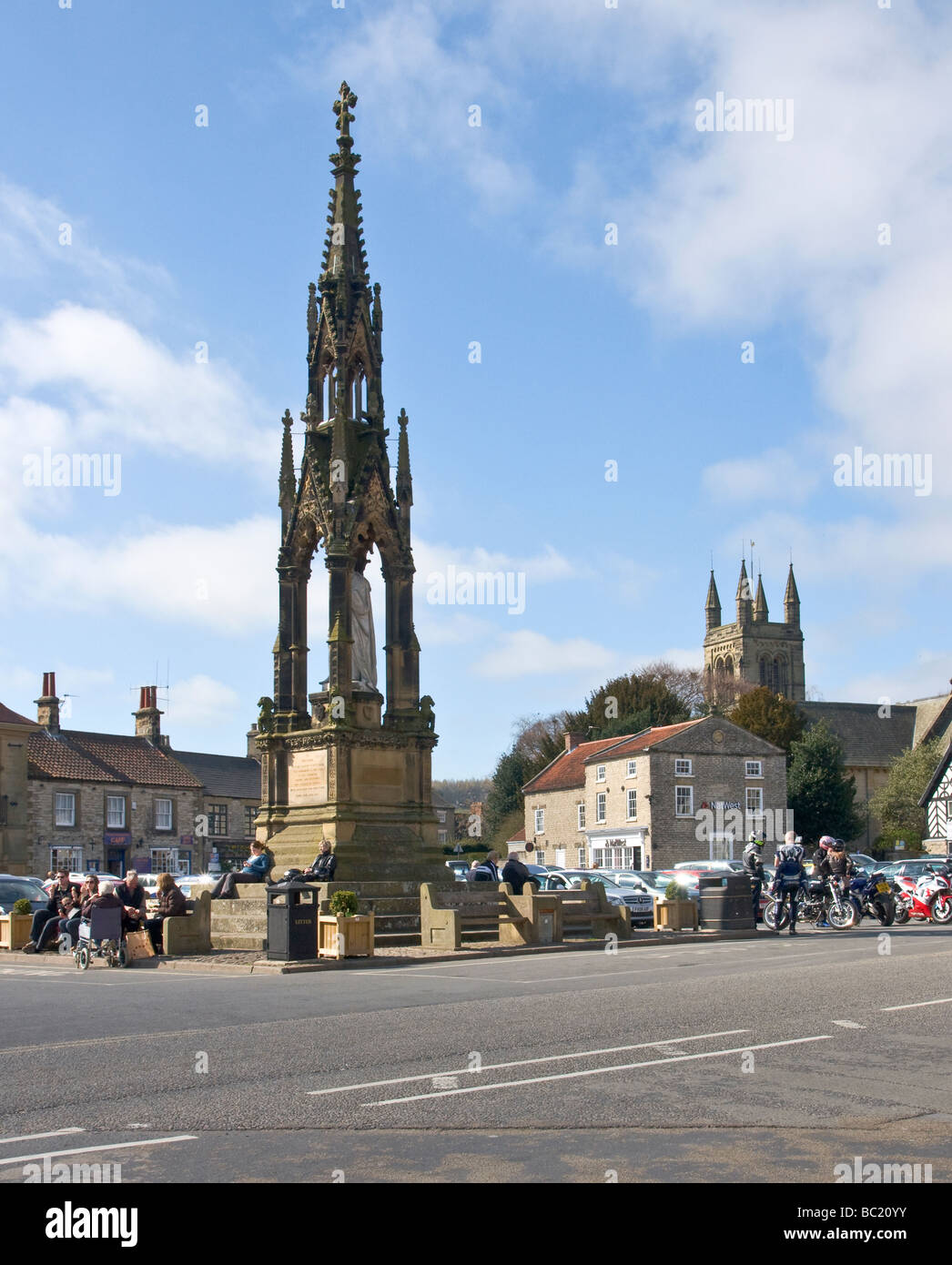 Market Square, Helmsley, North Yorkshire Stock Photo - Alamy