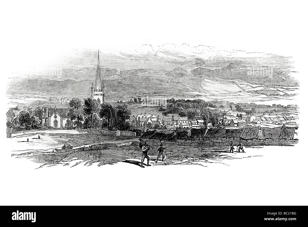 Medieval farming drawing hi-res stock photography and images - Alamy