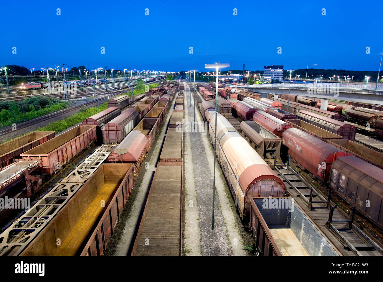 Freight and goods train hi-res stock photography and images - Alamy