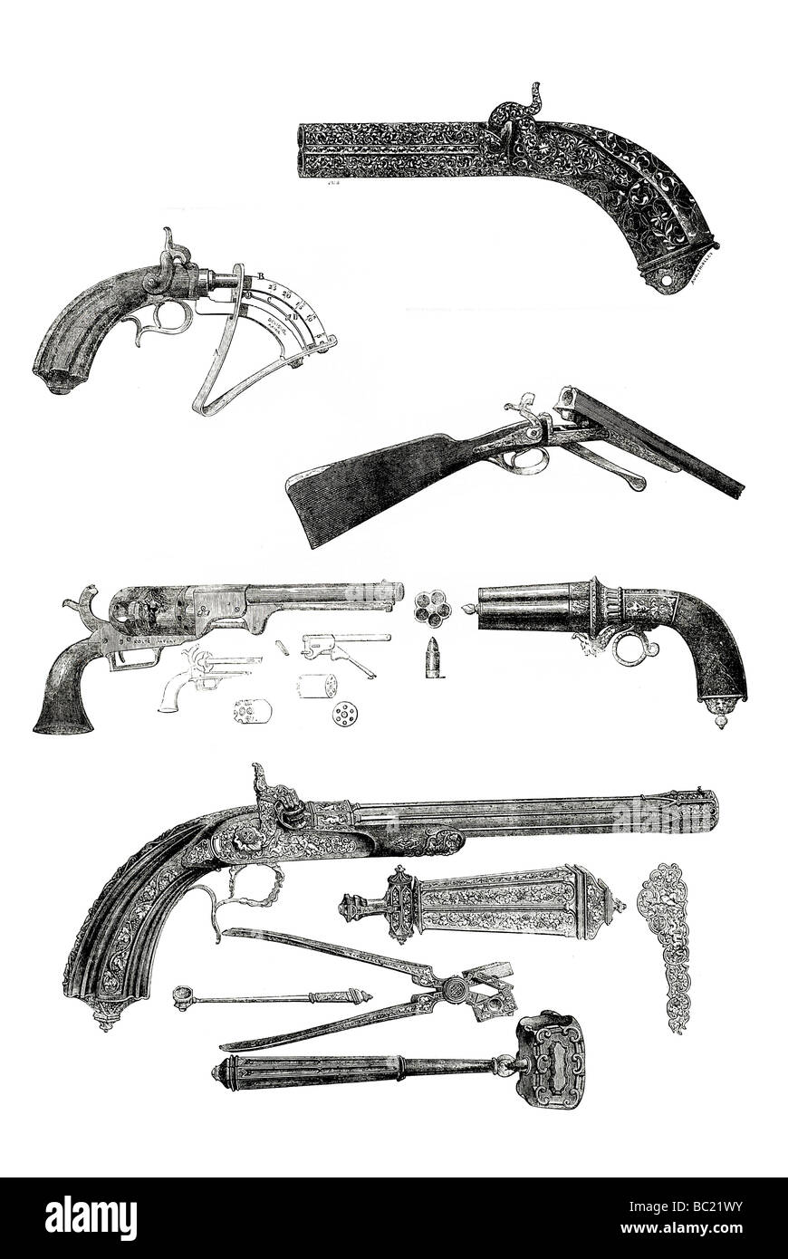 Shooting gun made hand hi-res stock photography and images - Alamy