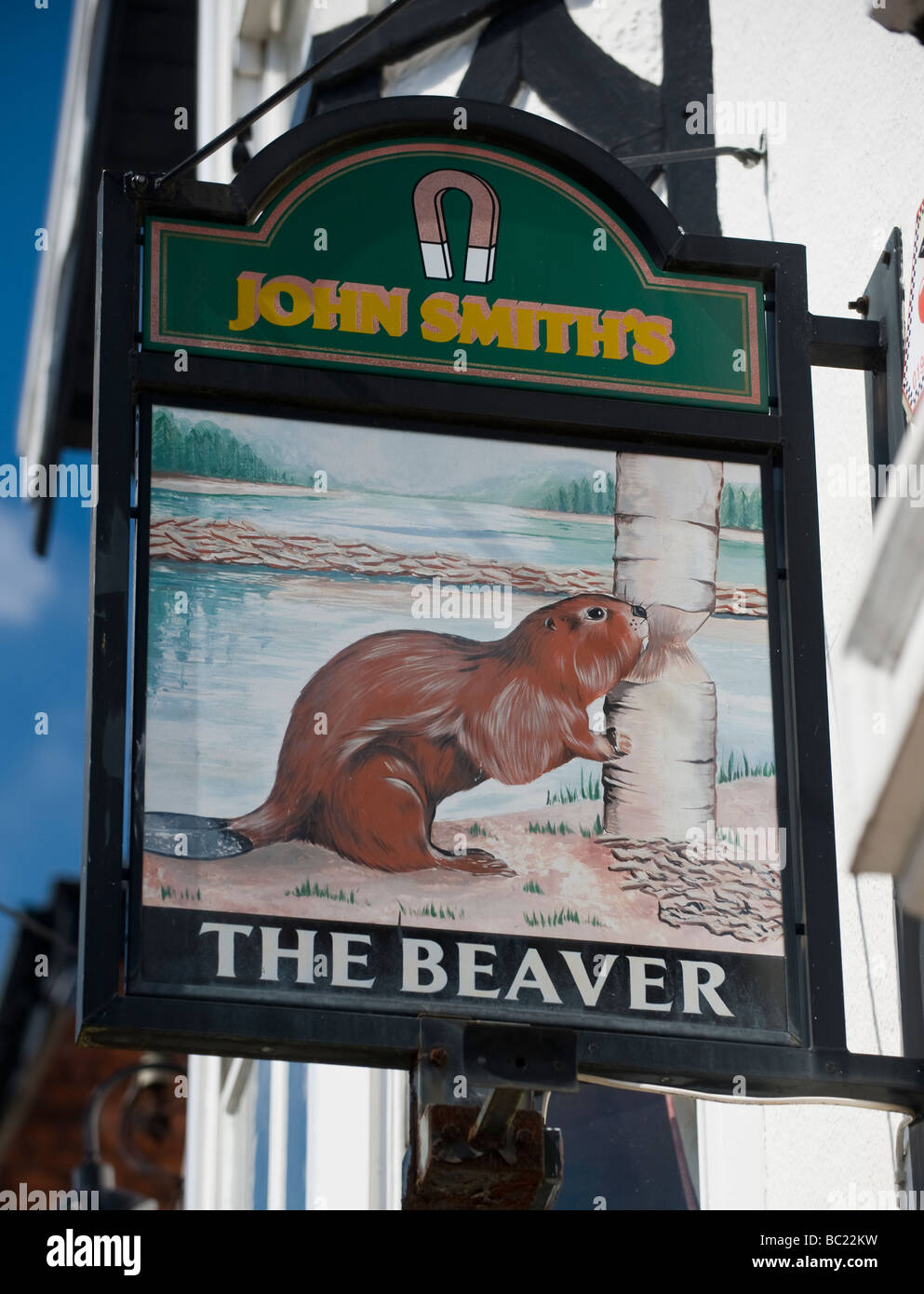 British Public House Name Sign Stock Photo - Alamy
