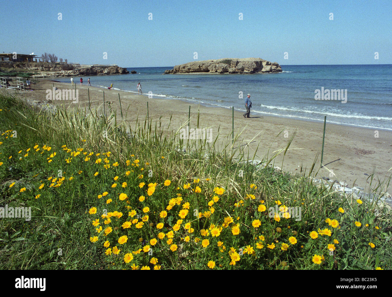Escape beach in Northern Cyprus Stock Photo - Alamy