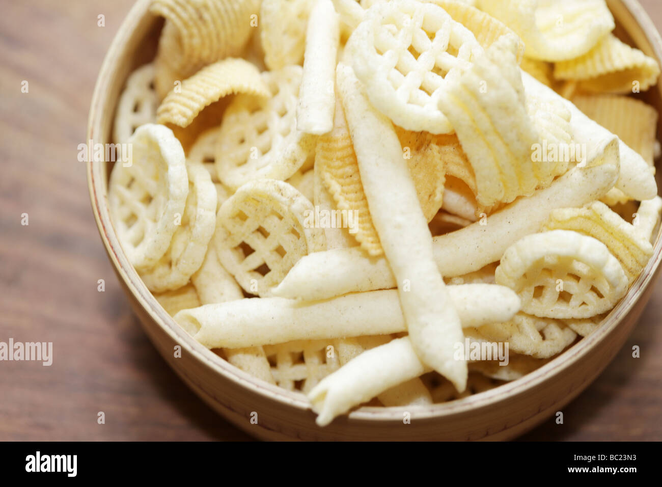 Sea Salt and Pepper Crisps Stock Photo - Alamy