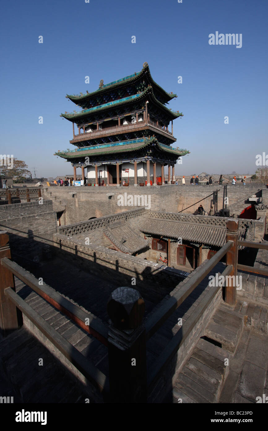 Pingyao tower hi-res stock photography and images - Alamy
