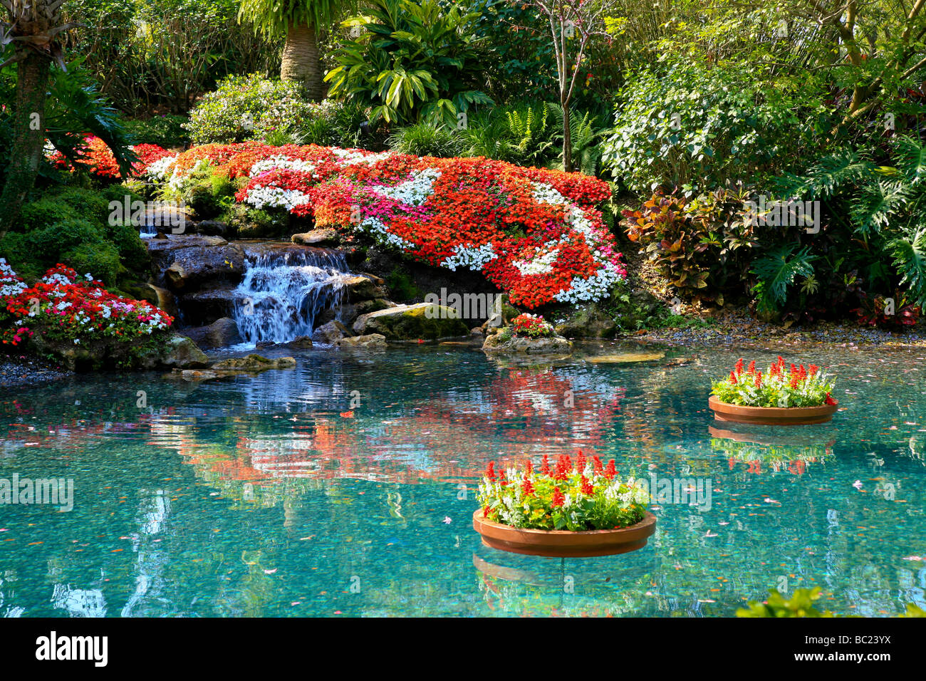 Tropical Islands Waterfalls