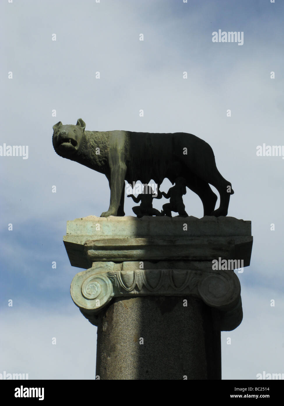 Detail roman statue in capitoline hi-res stock photography and images ...