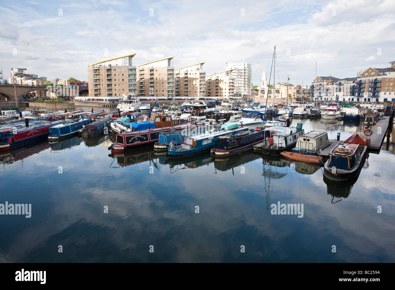Limehouse Basin, London, England, UK Stock Photo - Alamy