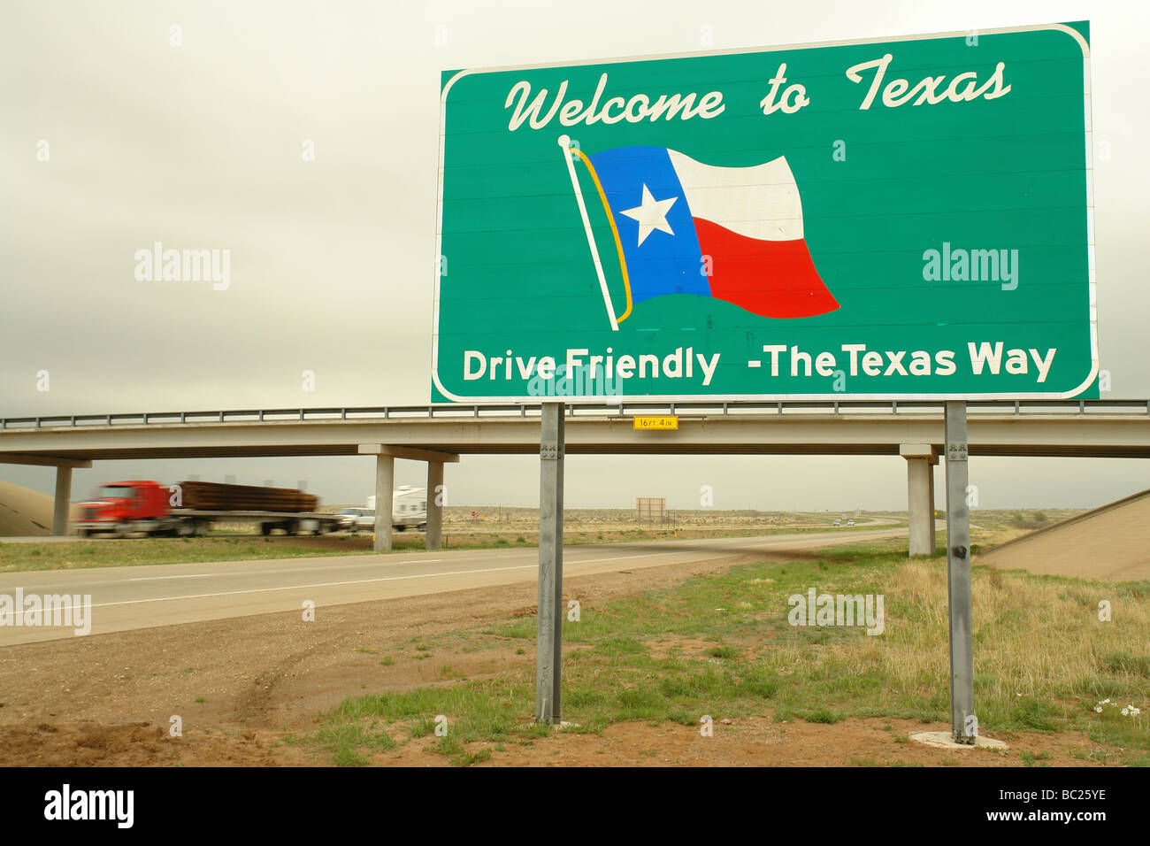 Texas, TX, I-40 Stock Photo - Alamy