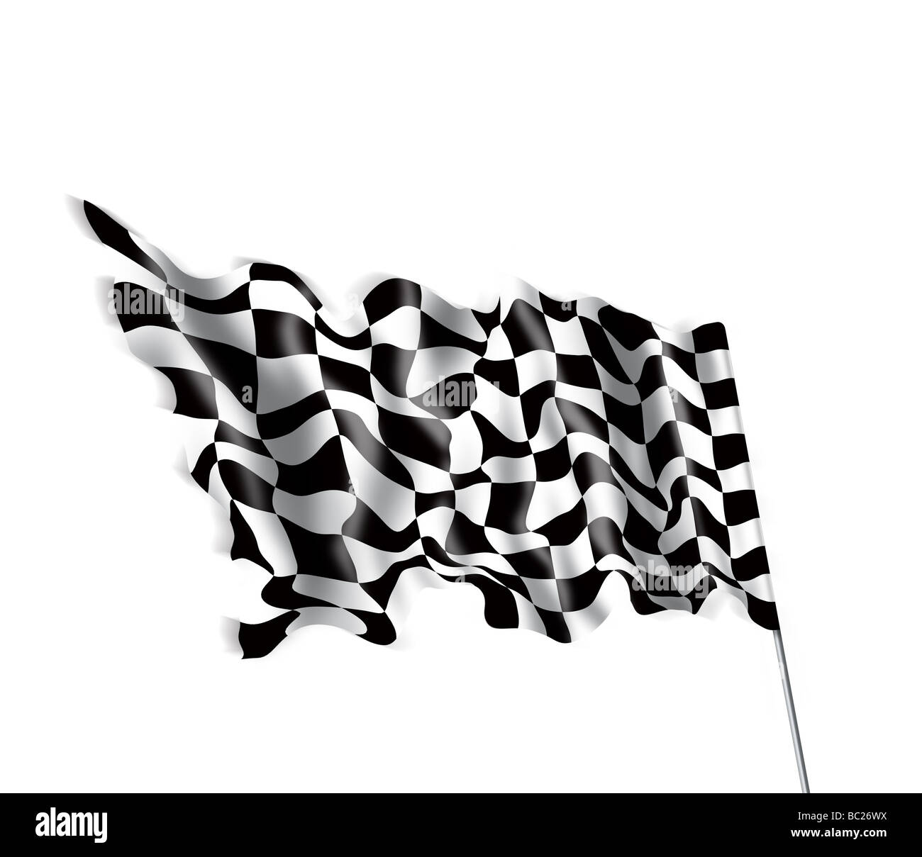 Chequered Flag Winner Flag Win Winning Race Cut Out Stock Images ...