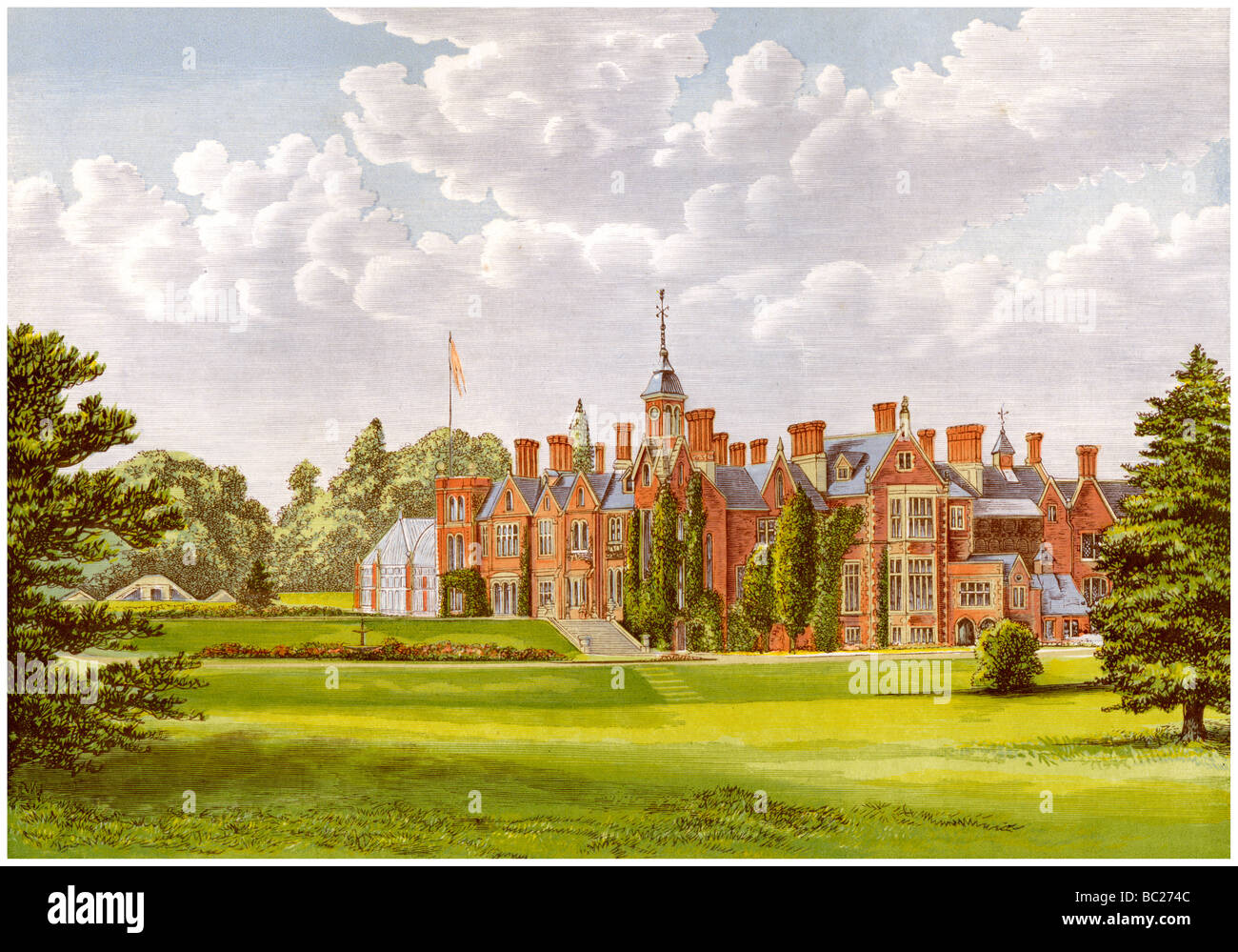 Stately home welsh architecture hi-res stock photography and images - Alamy