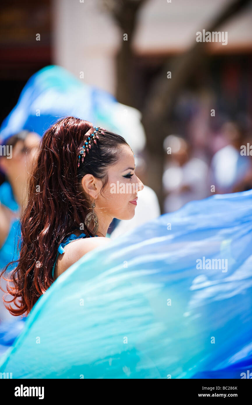 Santa Barbara, California, USA - Annual summer solstice parade June 20 ...