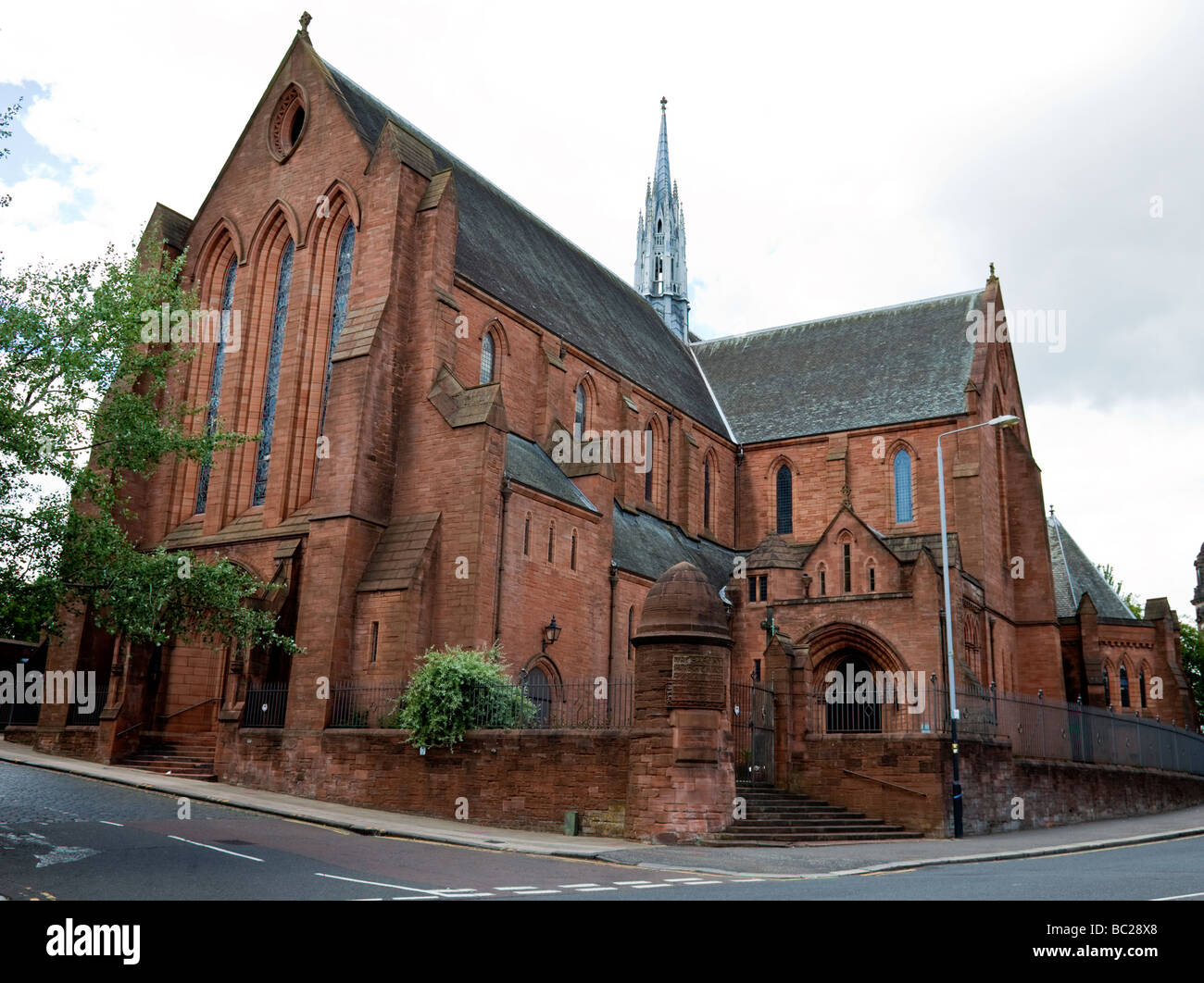 Barony Hall, formerly Barony Church, now Strathclyde University's Stock ...