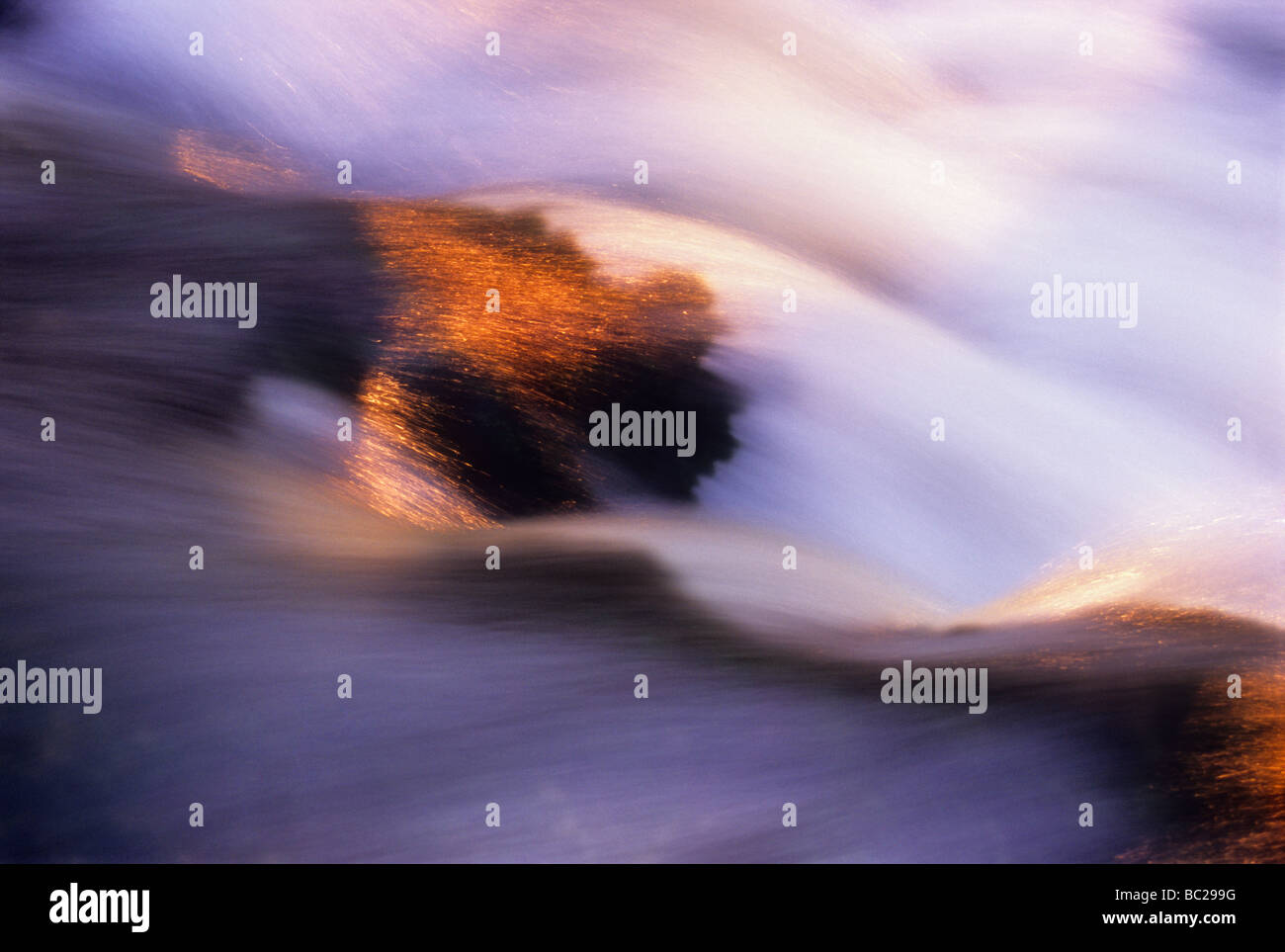 colorful Waterfall stream Stock Photo - Alamy