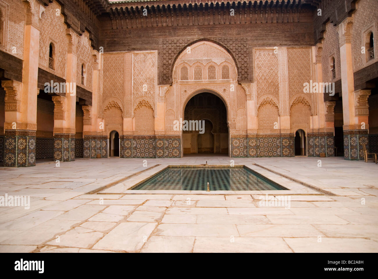 The Medersa Ben Youssef a disused Islamic school in Marrakesh Morocco North Africa Stock Photo ...