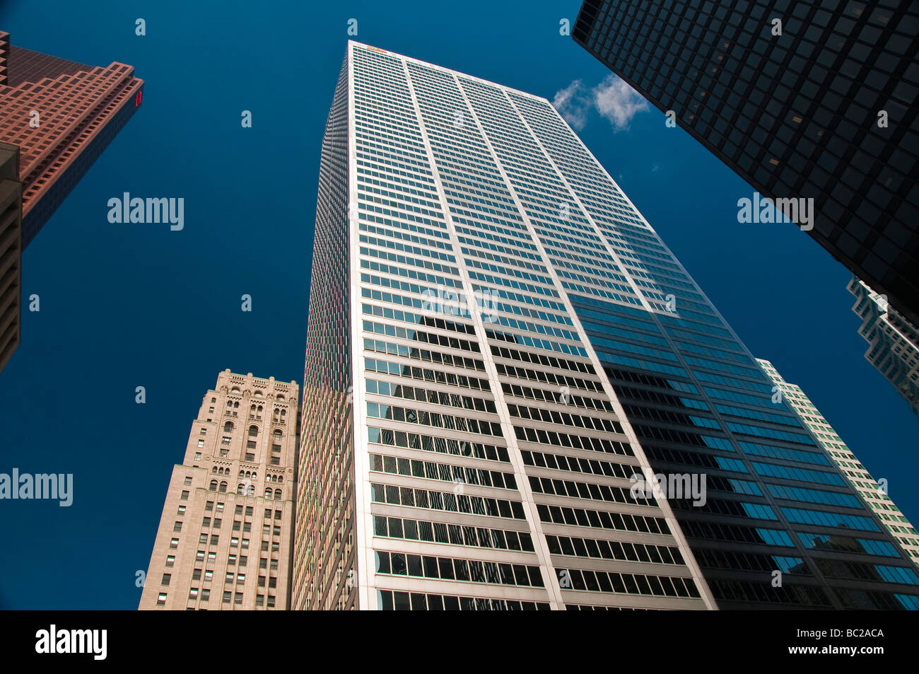 Bank Towers downtown Toronto Ontario Canada Stock Photo - Alamy