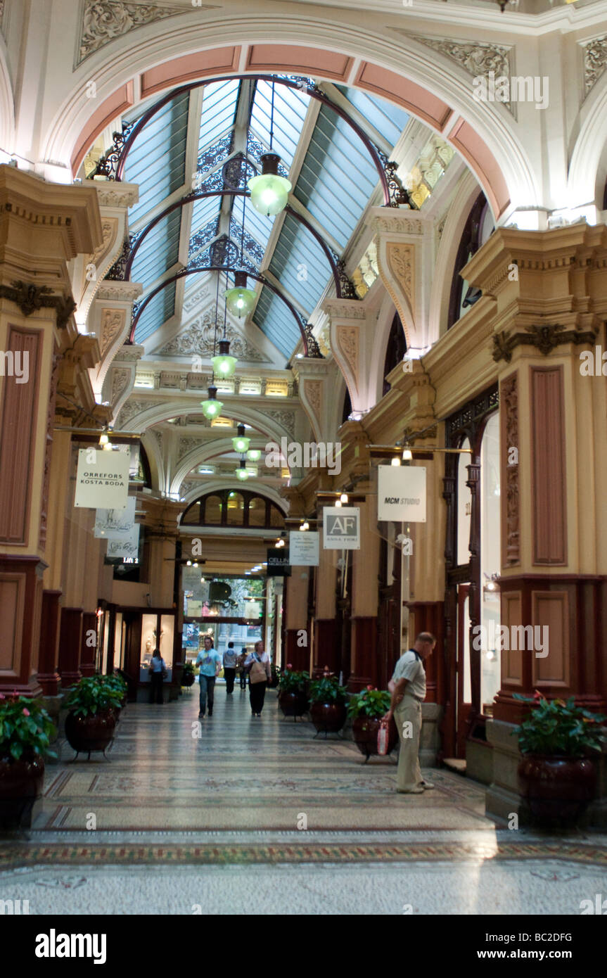 Block Arcade, Melbourne, Victoria, Australia Stock Photo - Alamy