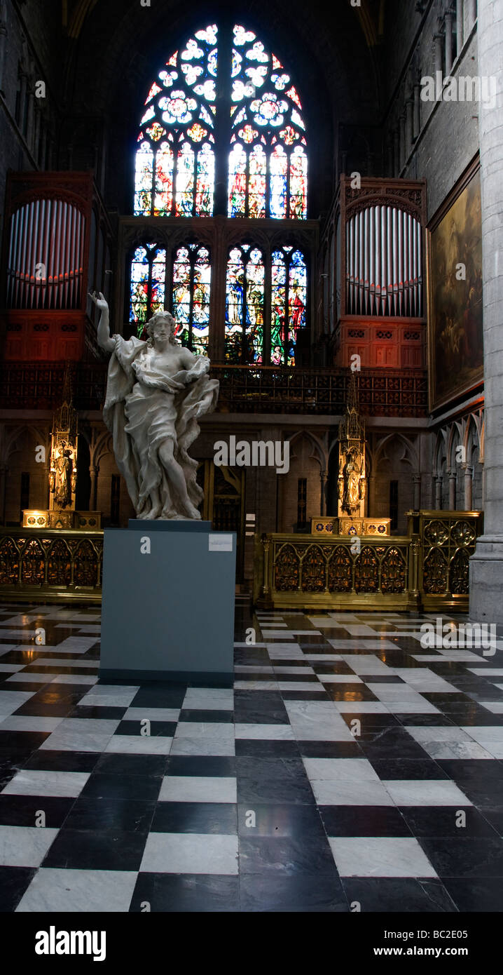 Liege Cathedral Liege Wallonia Belgium Cathedral de Saint Paul Saint ...