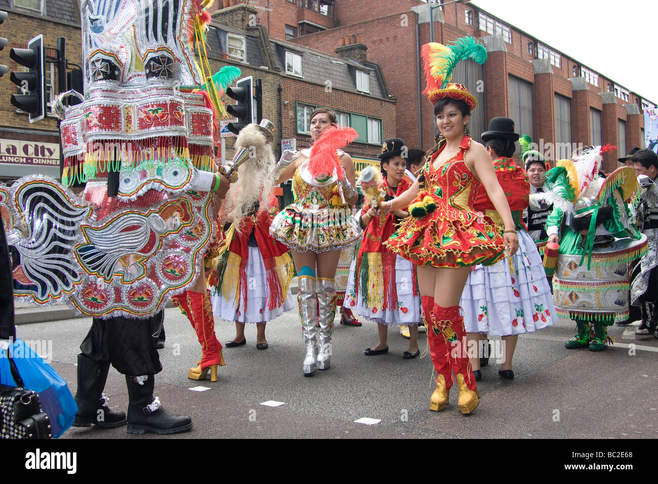 dress dancers dancing performing latin american tottenham festival ...