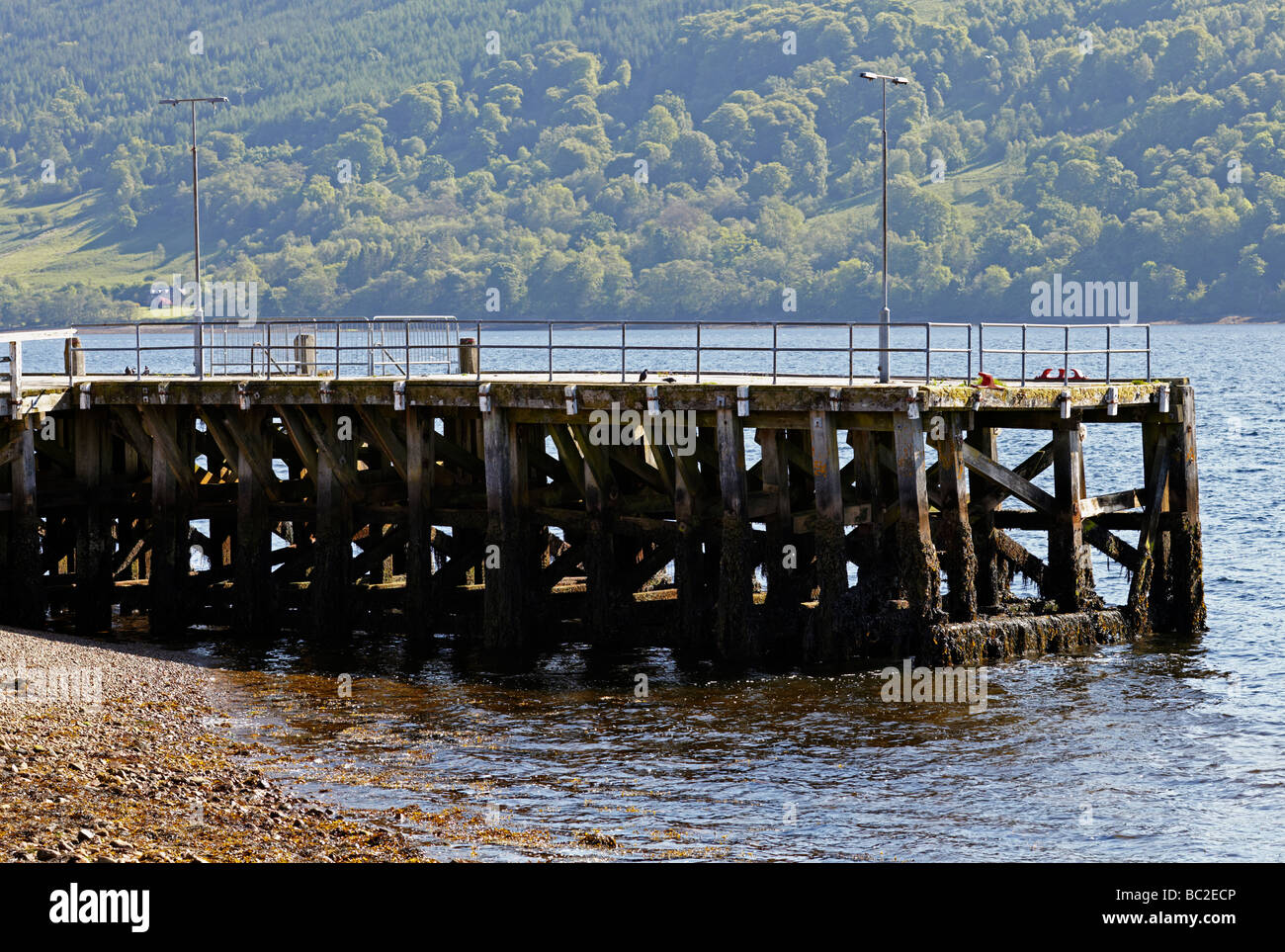 Pier at Inveraray, Argyll.Scotland Stock Photo - Alamy