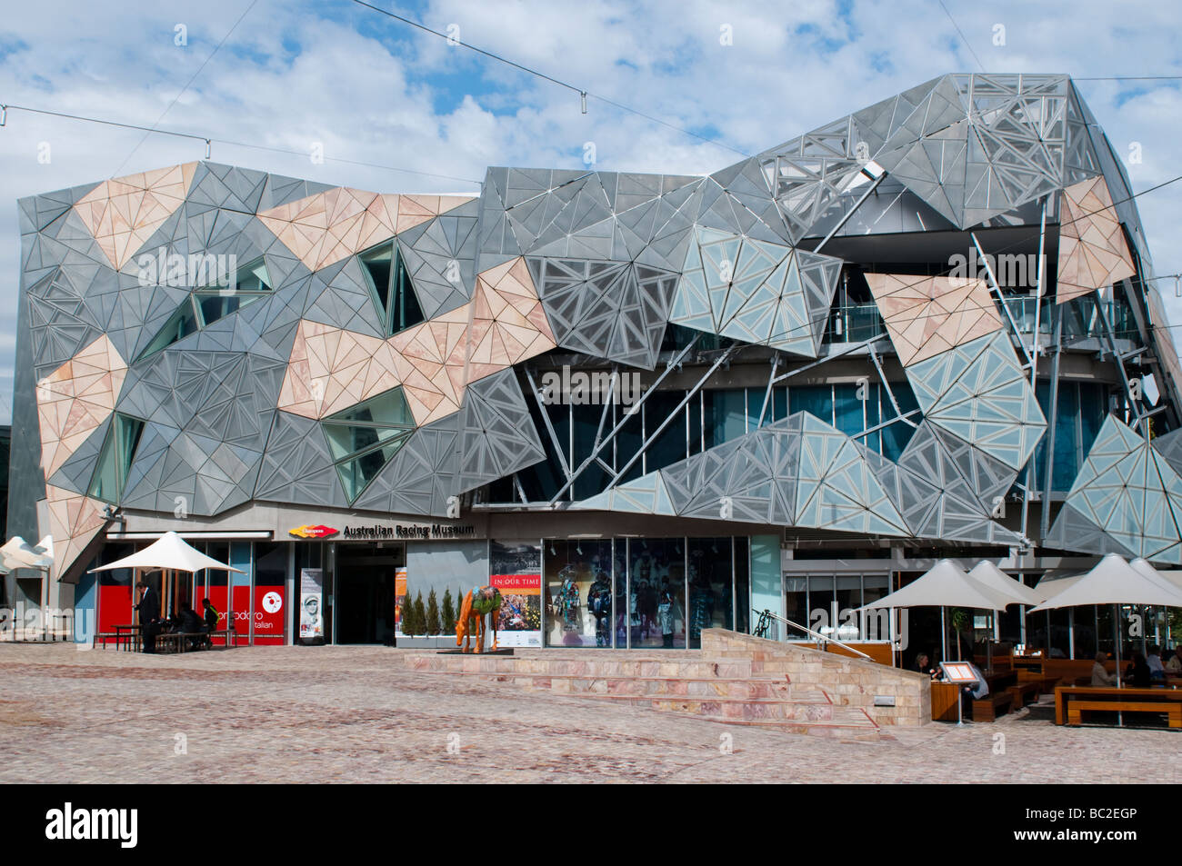 Federation Square, Melbourne, Victoria, Australia Stock Photo - Alamy
