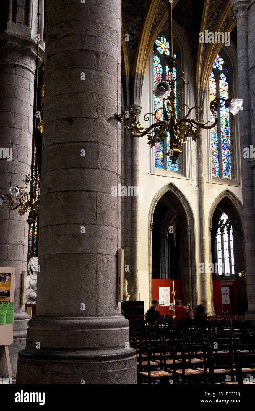 Liege Cathedral Liege Wallonia Belgium Cathedral de Saint Paul Saint ...