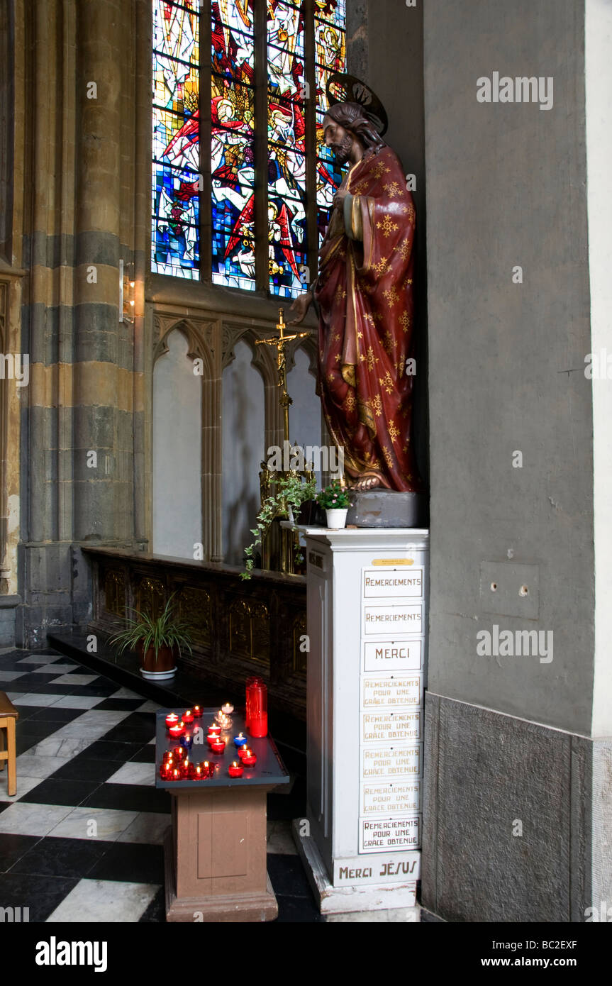 Liege Cathedral Liege Wallonia Belgium Cathedral de Saint Paul Saint ...